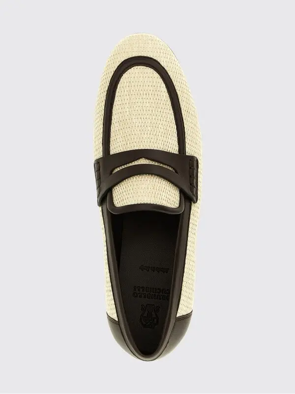 Brunello Cucinelli Raffia Loafer