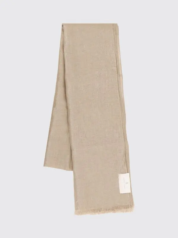 Brunello Cucinelli Linen Scarf - Cream