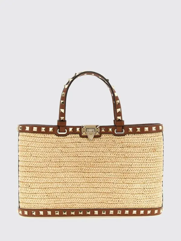 Valentino Garavani Raffia Tote Bag