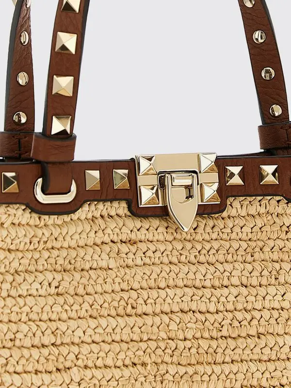 Valentino Garavani Raffia Tote Bag