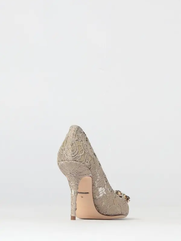 Dolce & Gabbana Lace Embellished Stiletto Pumps
