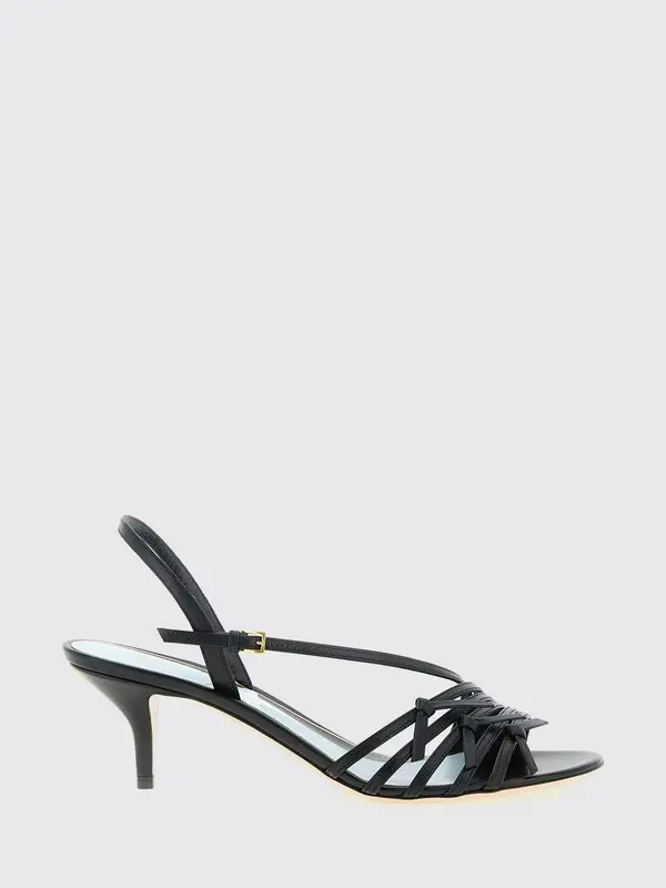 Valentino Garavani Nodine Leather Sandals - Black