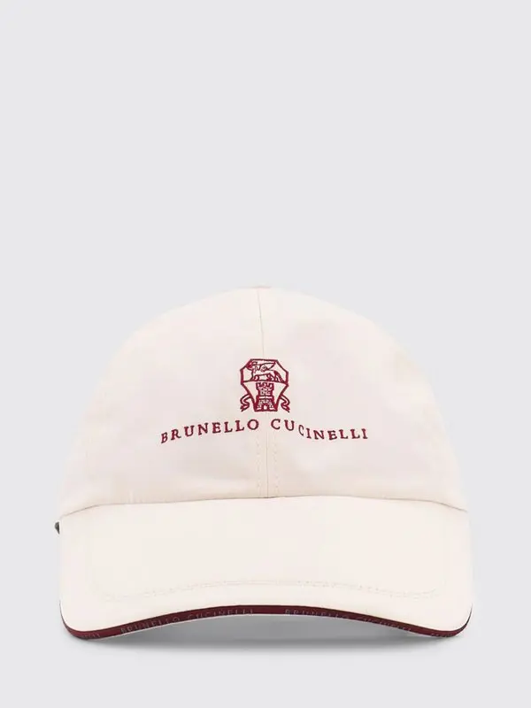 Brunello Cucinelli Baseball Cap - White