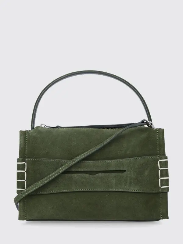 JW Anderson Loafer Suede Bag - Beige