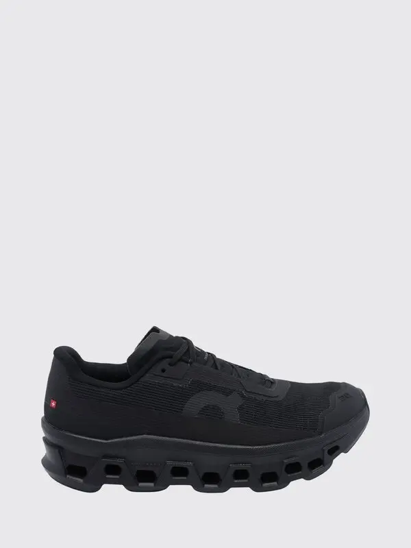 On Cloudmonster Void Mesh Sneakers - Black