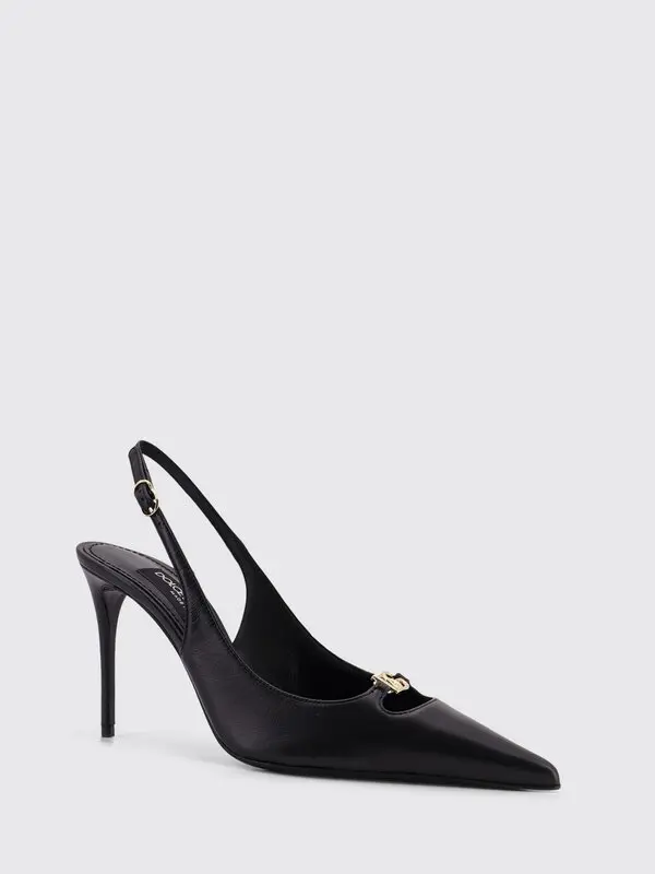 Dolce & Gabbana Slingback High Heel Pumps - Black