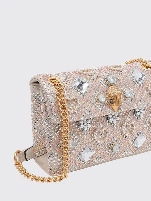 Kurt Geiger Embellished Mini Bag - Beige