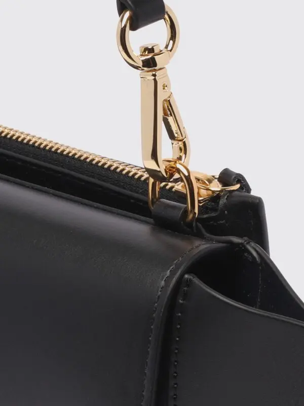 WANDLER Handbag With Bamboo Top Handle - Black 1