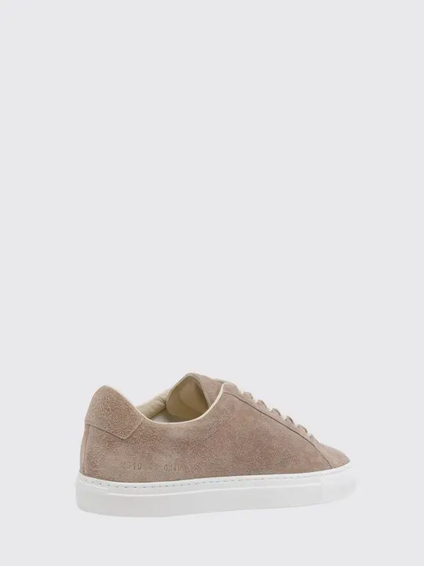 COMMON PROJECTS Suede Lace-up Sneakers - Beige