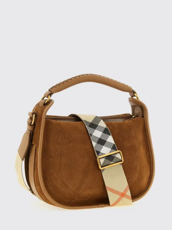 Burberry Suede Bag - Beige