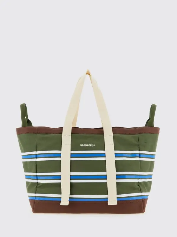 Dsquared2 College Tote Handbag - Green