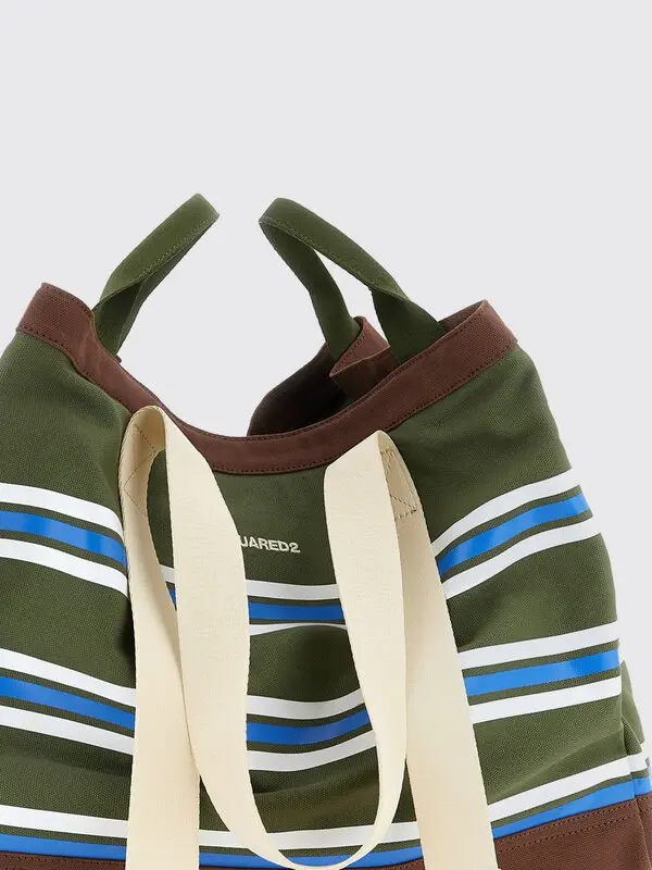 Dsquared2 College Tote Handbag - Green