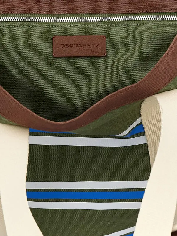 Dsquared2 College Tote Handbag - Green