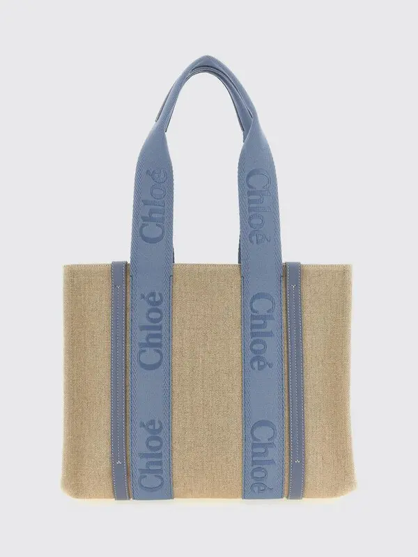 Chloé Canvas Tote Bag - Blue