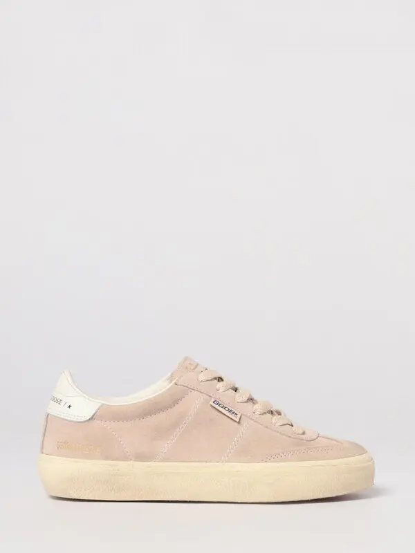 GOLDEN GOOSE Soul Star Suede Sneakers - Pink