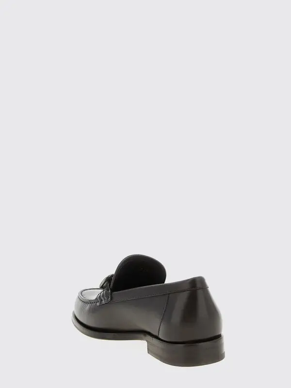 FERRAGAMO Gancini Leather Loafers