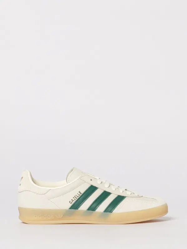 ADIDAS ORIGINALS Gazelle Indoor Leather Sneakers - White