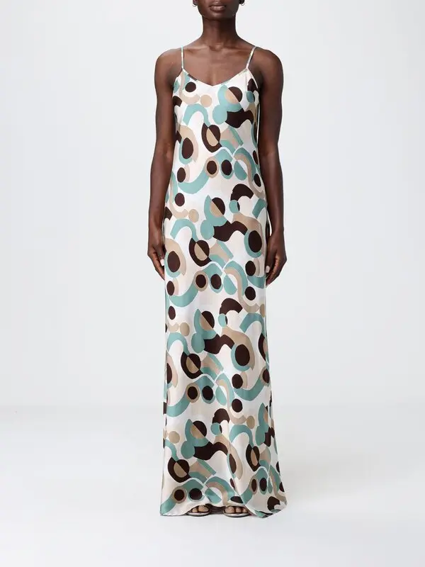 KANGRA Printed Maxi Dress - Mint