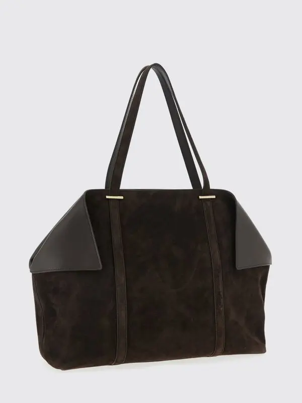 FERRAGAMO Suede Tote Bag - Brown