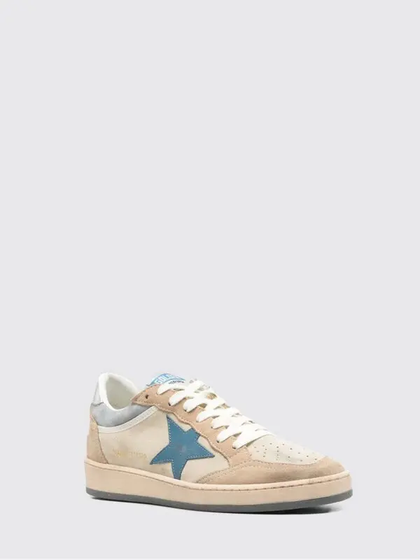 GOLDEN GOOSE Ball Star Leather Sneakers - White