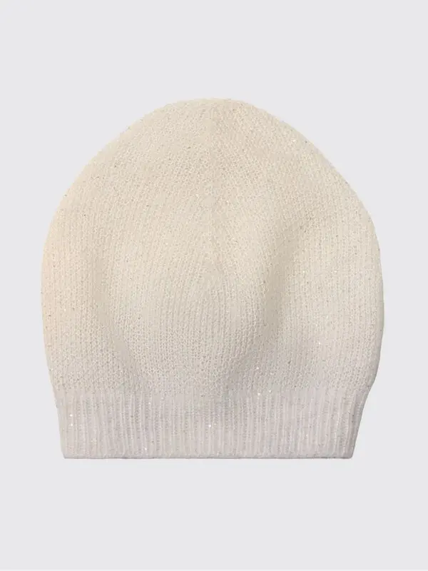 Fabiana Filippi Beanie Hat - Beige