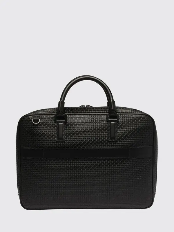SERAPIAN Textured Briefcase