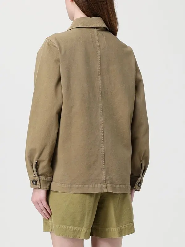 MASON'S Embellished Stretch Cotton Utility Jacket - Beige