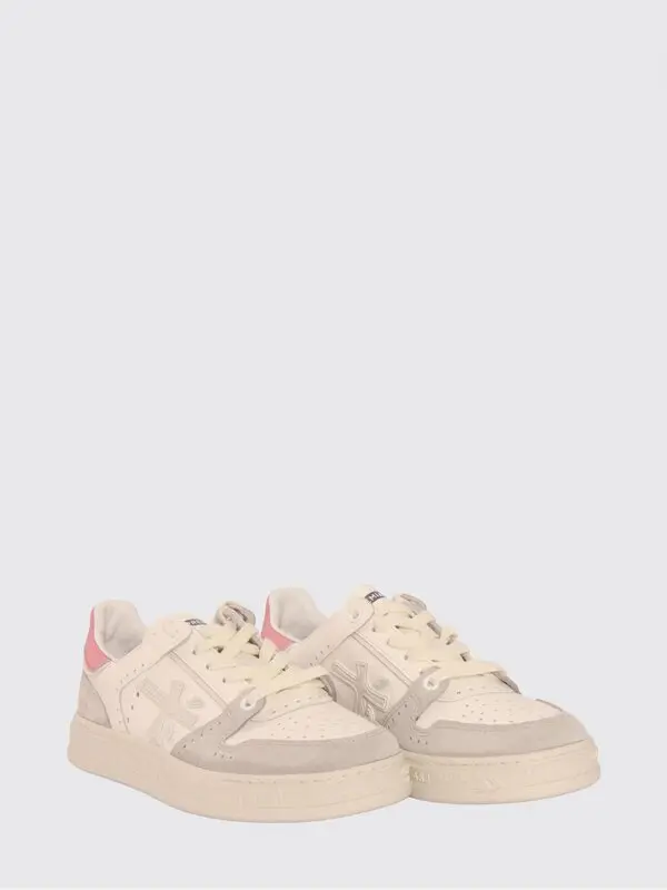 Premiata Quinn Leather Sneakers - Pink