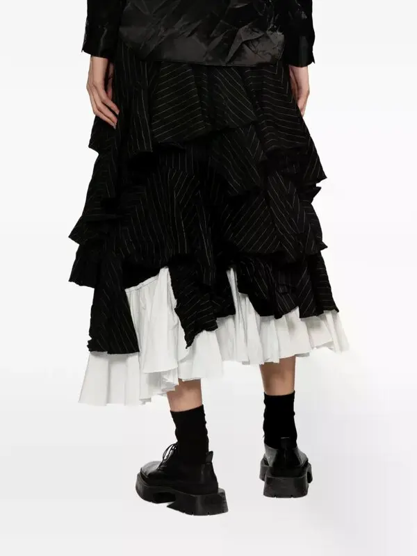 Comme Des Garçons Asymmetric Midi Skirt