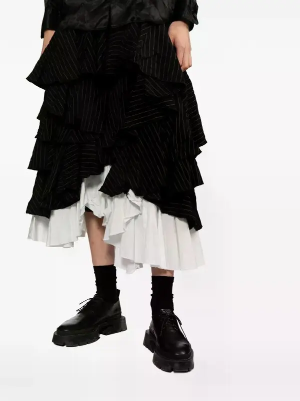 Comme Des Garçons Asymmetric Midi Skirt
