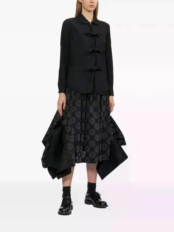 Comme Des Garçons Peter Pan Collar Shirt