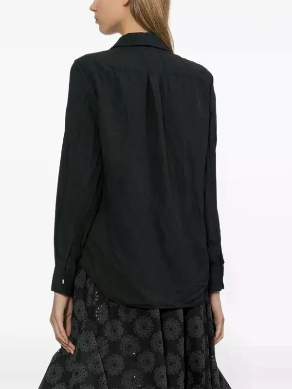 Comme Des Garçons Peter Pan Collar Shirt