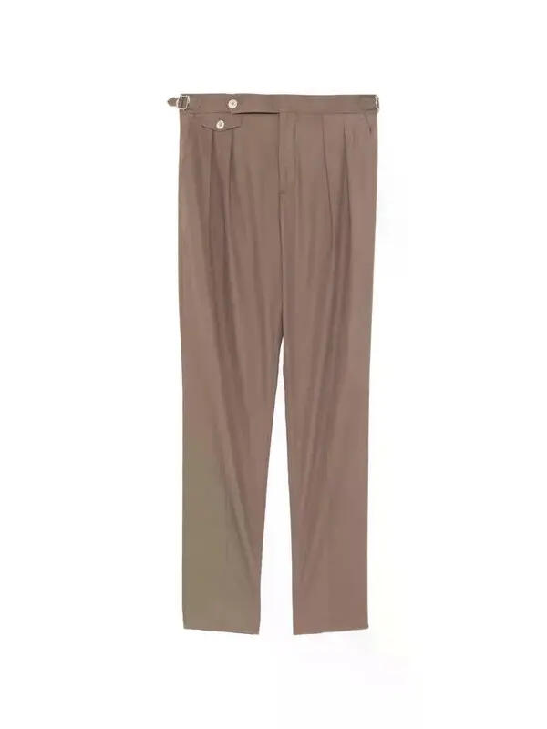 Brunello Cucinelli Pleated Trousers - Brown