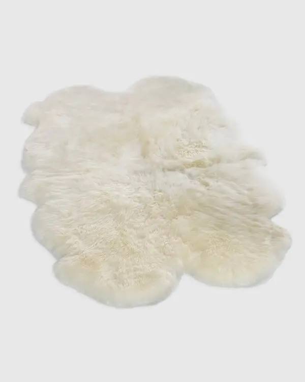 Quince Australian Sheepskin Area Rug - Ivory