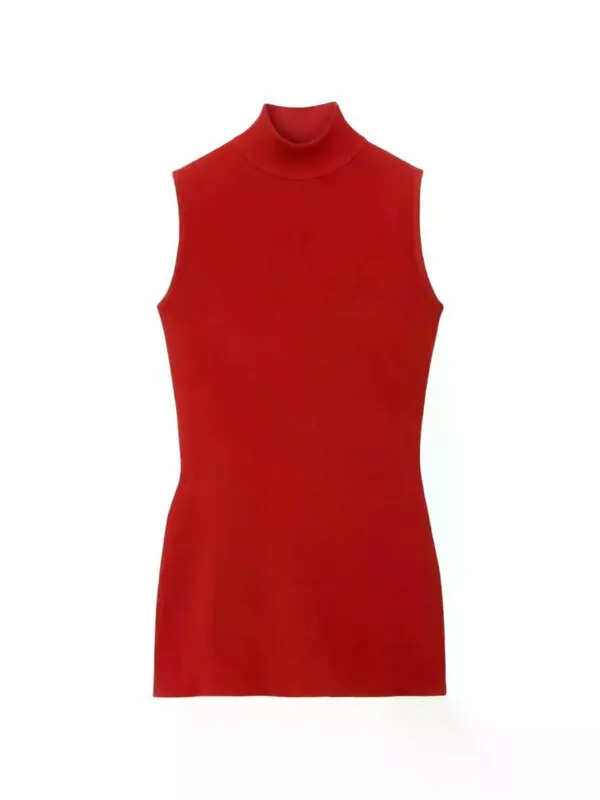 Loewe High-neck Sleeveless Top - Red