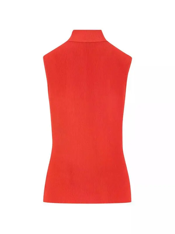 Loewe High-neck Sleeveless Top - Red