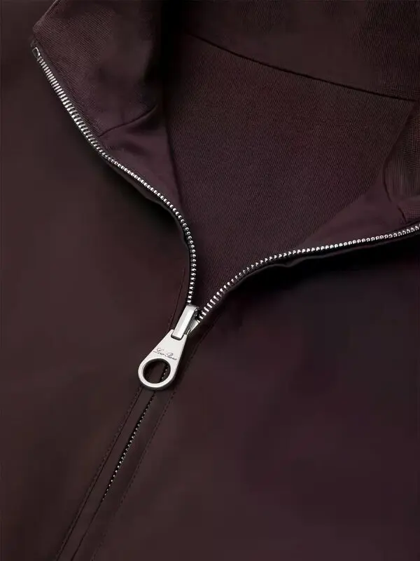 Loro Piana Windmate® Zip Reversible Bomber Jacket - Red
