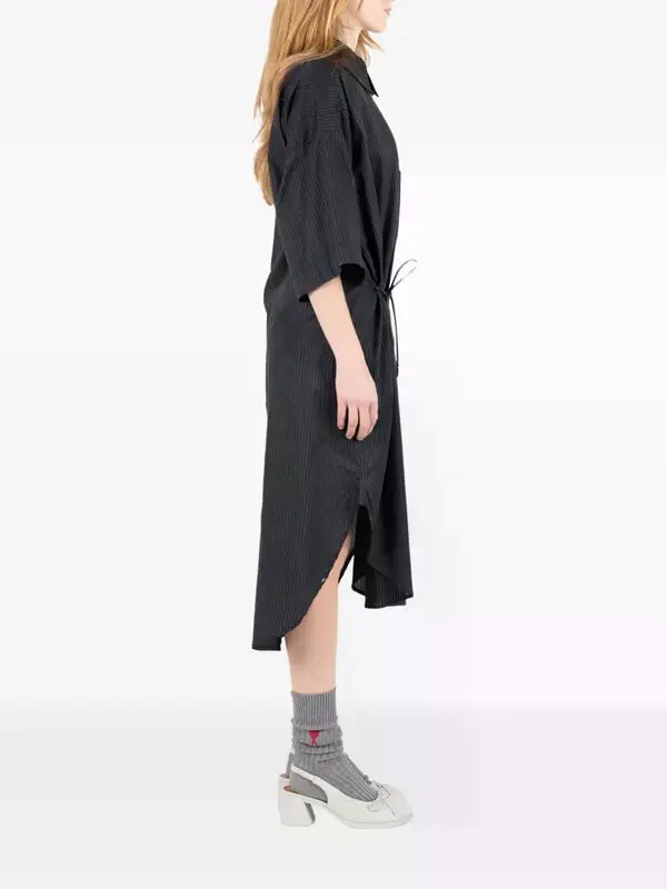 SOCIETE ANONYME Button-front Midi Shirt Dress
