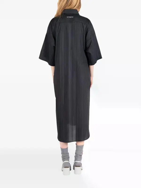 SOCIETE ANONYME Button-front Midi Shirt Dress