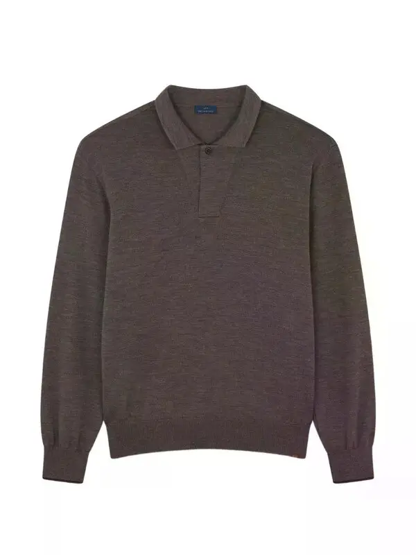 Paul & Shark Buttoned Polo Shirt - Brown