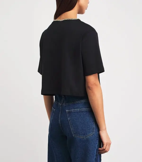 Sandro Rhinestone-embellished T-shirt