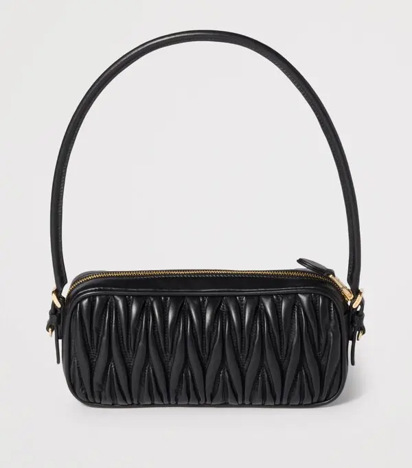 Miu Miu Matelassé Nappa Leather Pouch