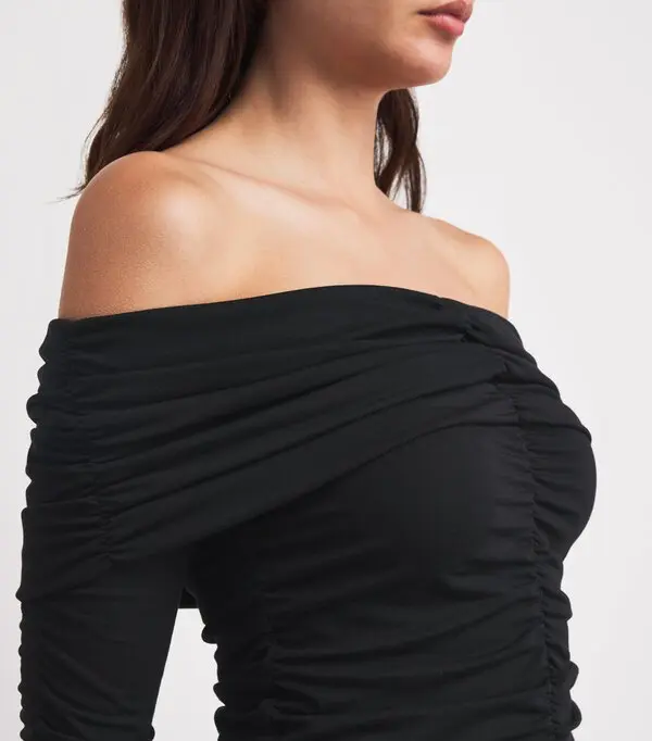 Paige Off-the-shoulder Naya Top