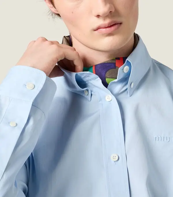 Miu Miu Cotton Poplin Shirt