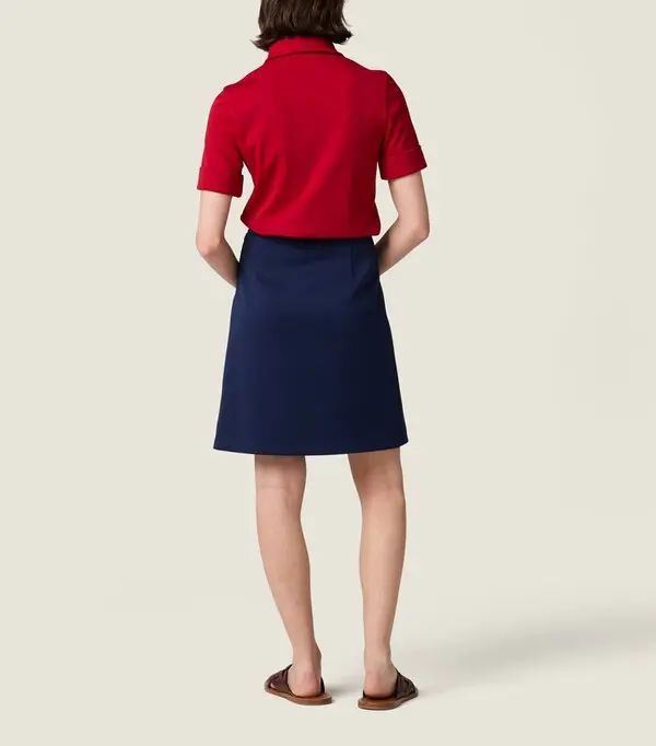 Miu Miu Technical Jersey Polo Shirt