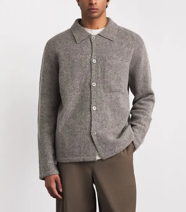 NN.07 Wool-blend Jonas Cardigan