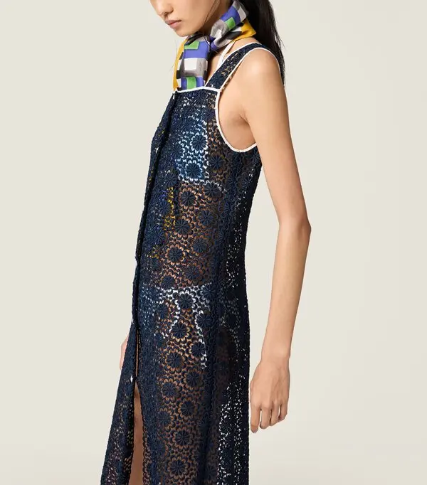 Miu Miu Macramé Mini Dress