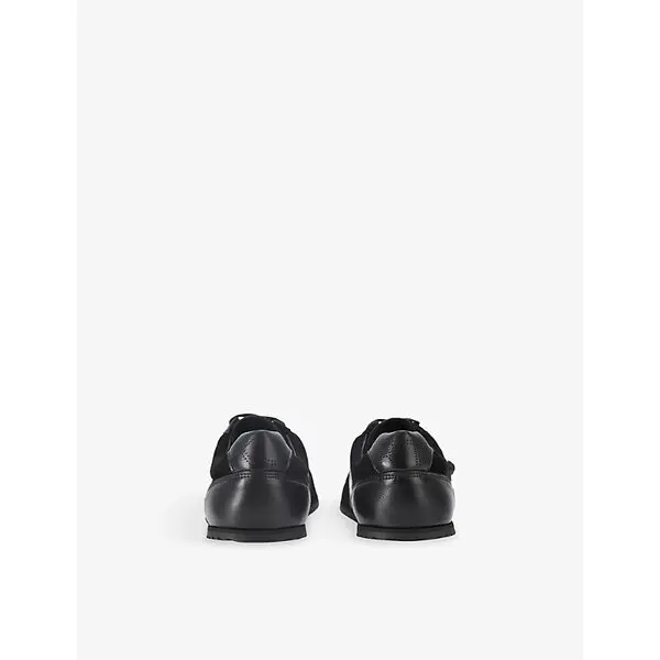 Kurt Geiger Eldon Leather And Suede Trainers