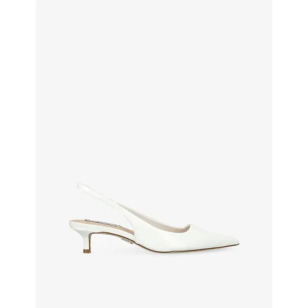 Steve Madden Kittie Faux-leather Slingback Pumps