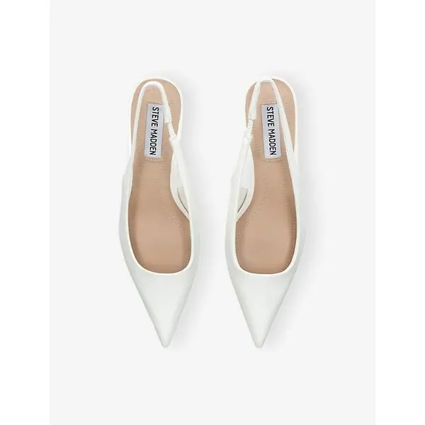 Steve Madden Kittie Faux-leather Slingback Pumps